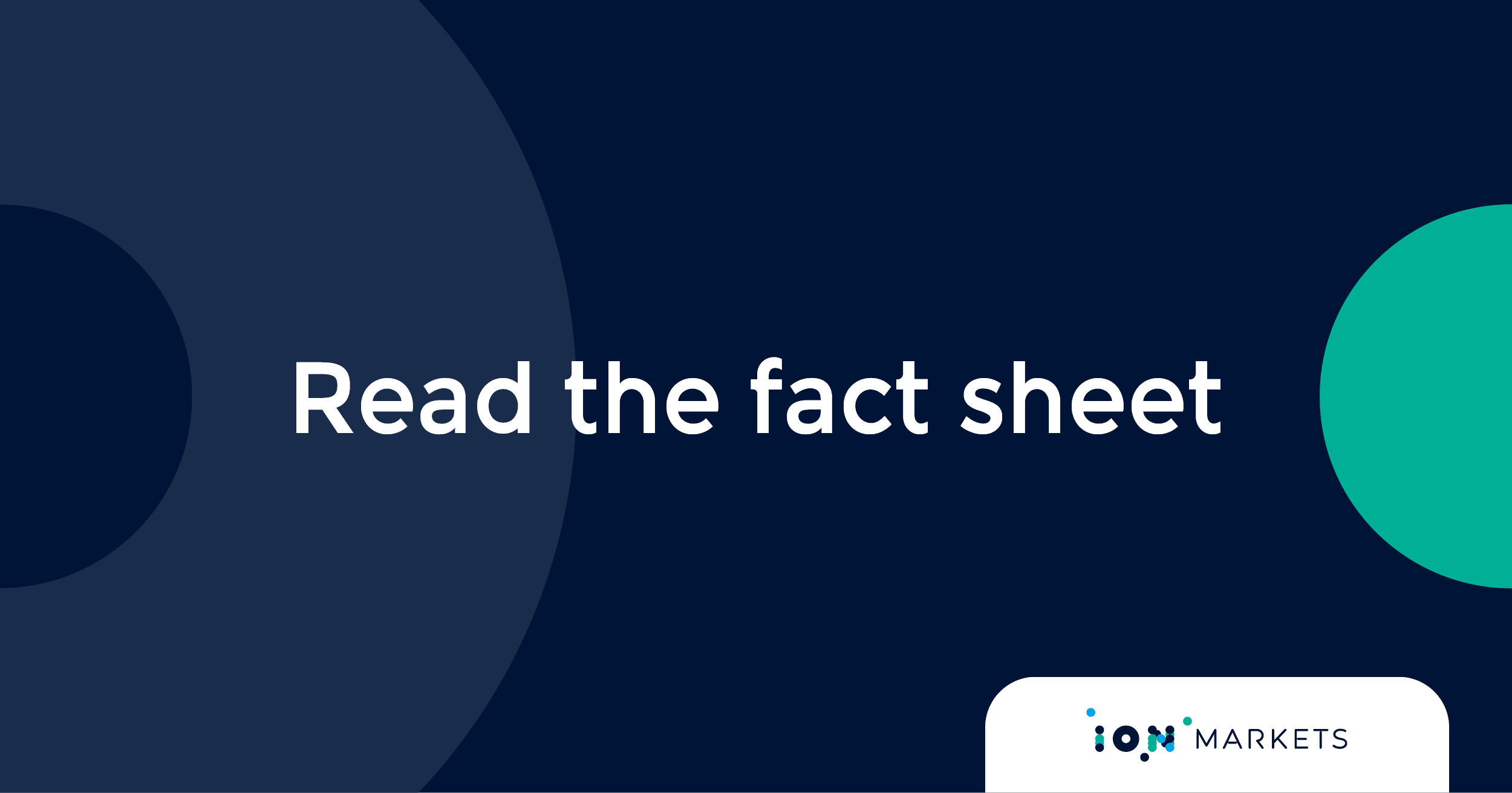 ION Markets—advanced trading technology for financial institutions