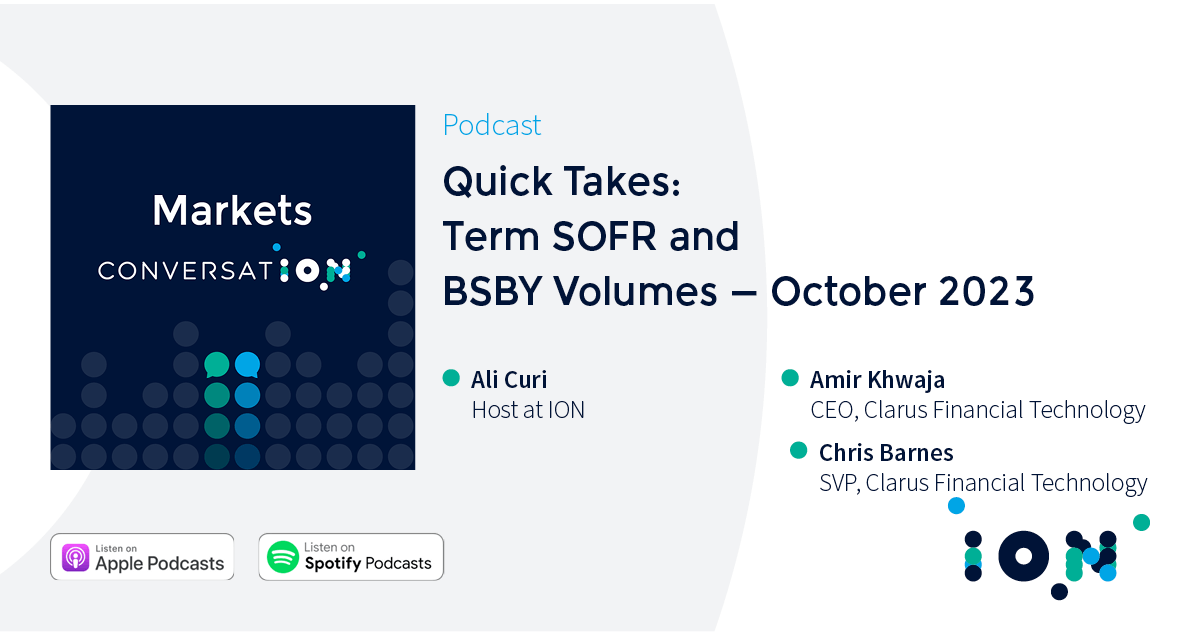YTD 2023 Trends: Term SOFR & BSBY Volumes