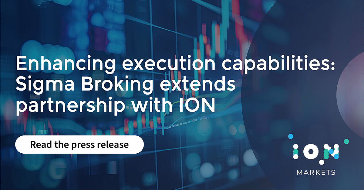 Sigma Broking extends partnership with ION